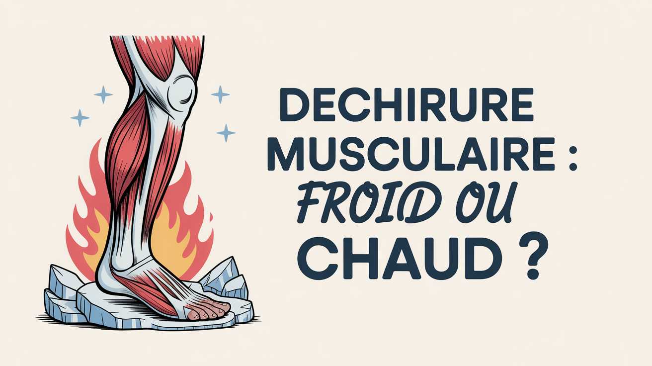 Déchirure musculaire : appliquer du chaud ou du froid, comment faire le ...