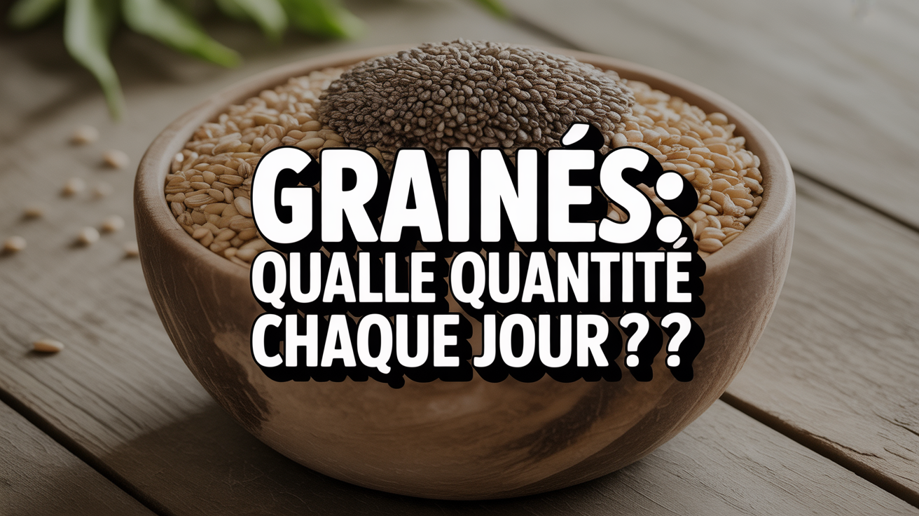 Quelle quantité de graines par jour adopter pour une alimentation ...